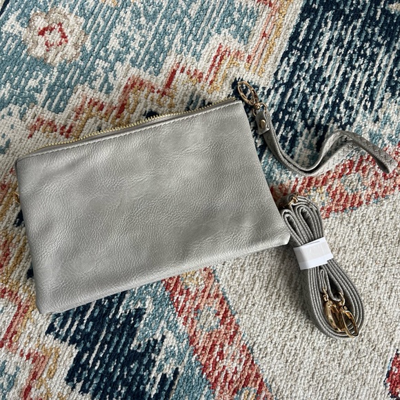 Hazel Price | Bags | Hazel Twenty Grey Liz Crossbody Bag | Poshmark